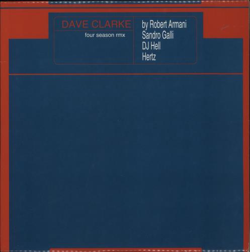 Dave Clarke Four Season [Rmx] Italian 2-LP vinyl record set (Double LP ...